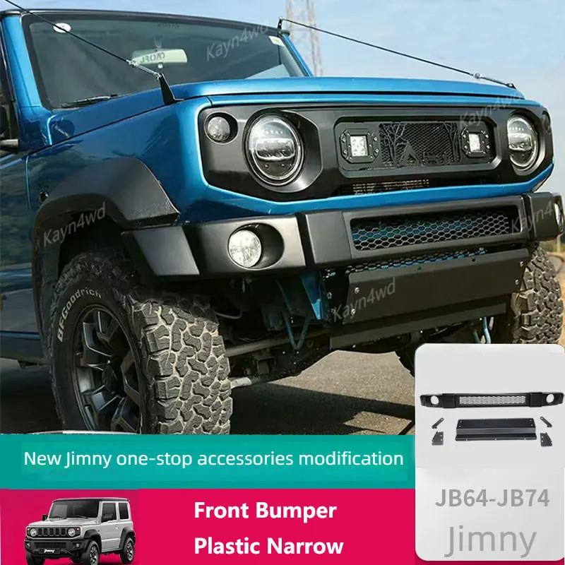 Off Road 4x4 Exterior Modification Accessories ABS Front Bumper Kits Narrow For 2019+ SUZUKI ...