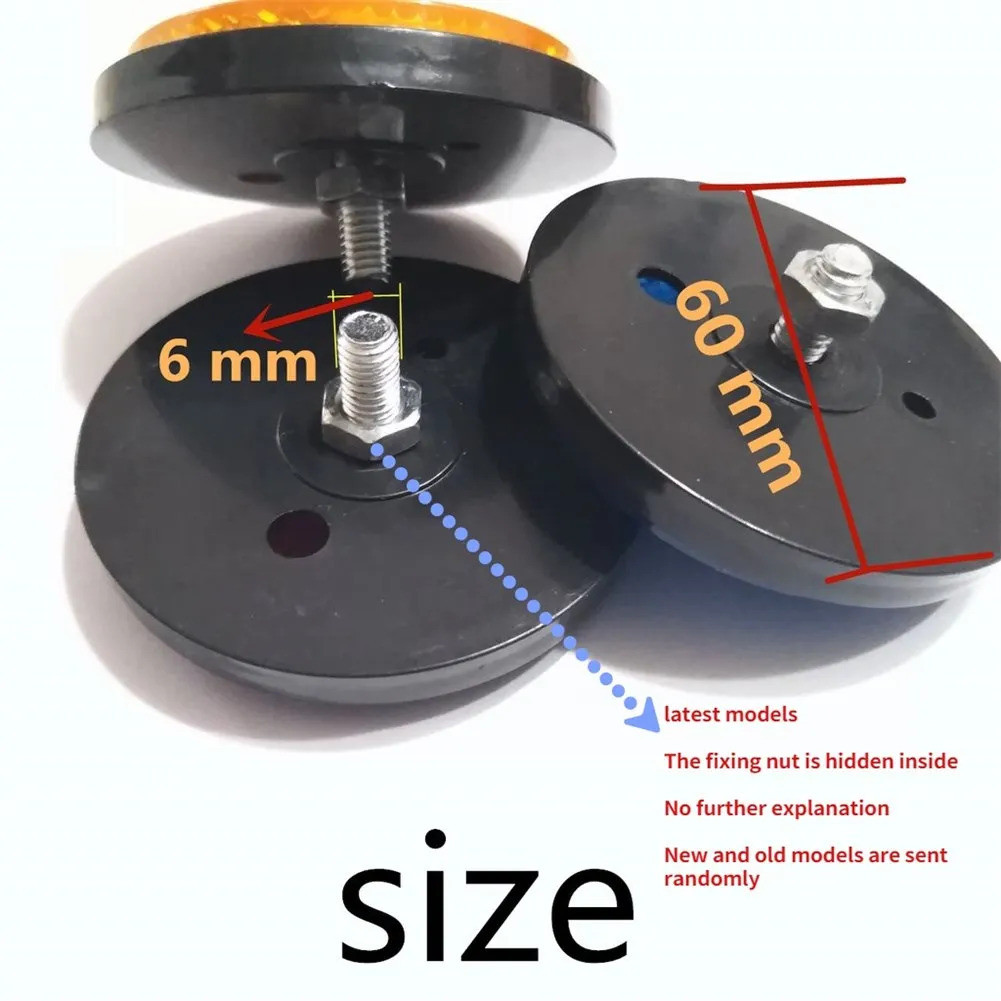 Round Car Motorcycle Truck Night Reflective Reflective Refraction ...