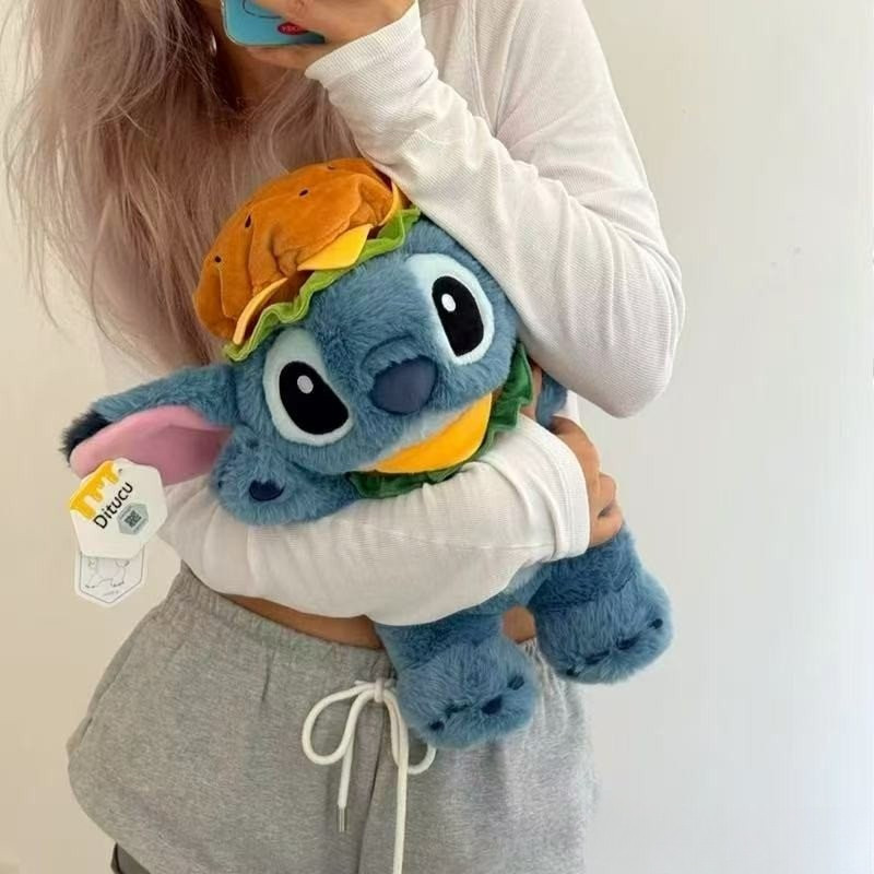 Genuine Star Treasure Burger Stitch Disney Series Stitch Plush Toy ...