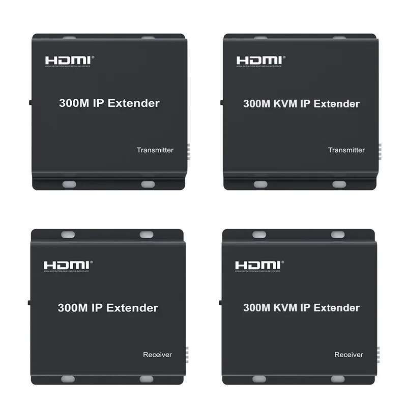 300M IP HDMI Extender Over Rj45 Cat5e Cat6 Ethernet Cable Video ...