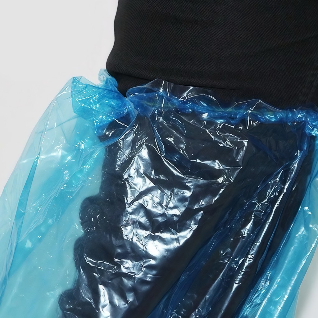 【50PCS】Disposable Shoe Cover PP Boot Protector Elastic Waterproof ...