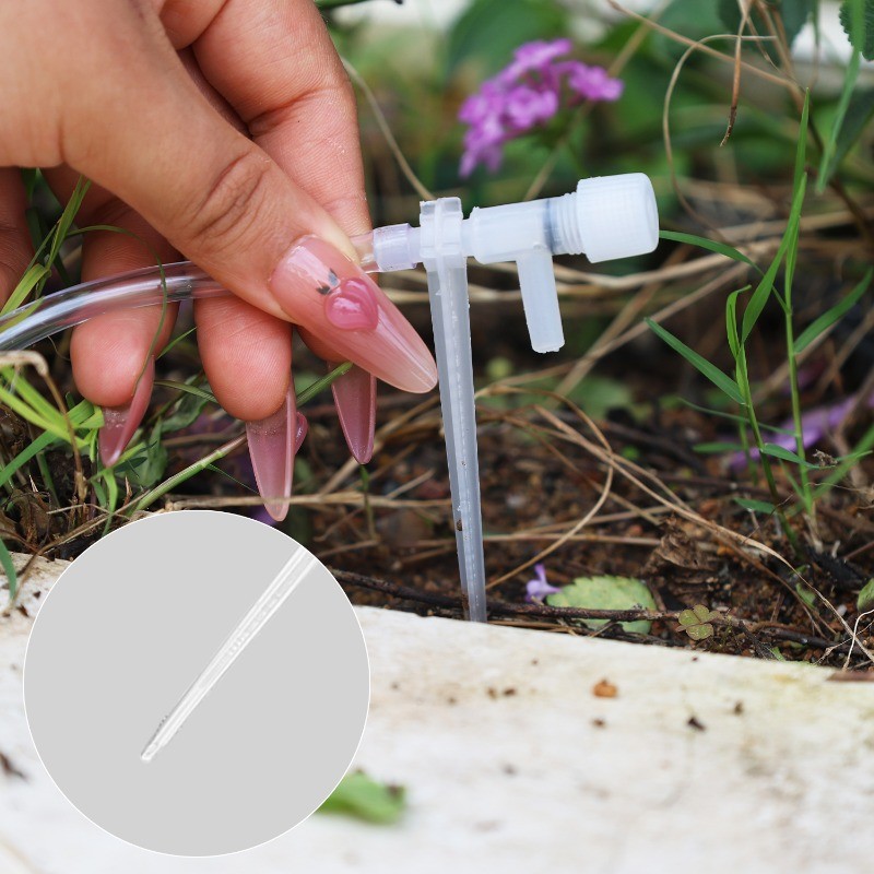 1Set Adjustable Potted Plant Automatic Watering Device Garden Drip ...