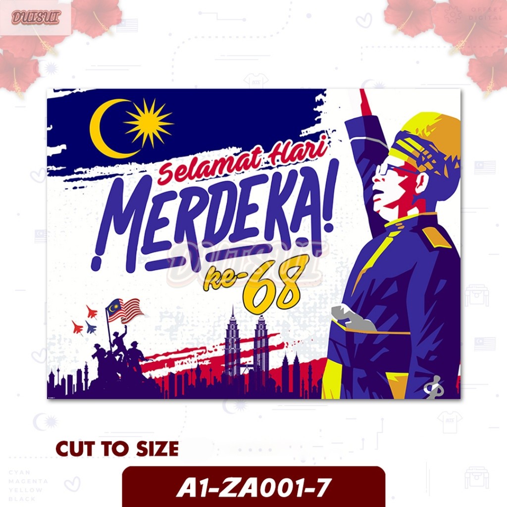READY DESIGN BACKDROP MERDEKA YEAR 2025 - MERDEKA Wall cloth | Shopee ...