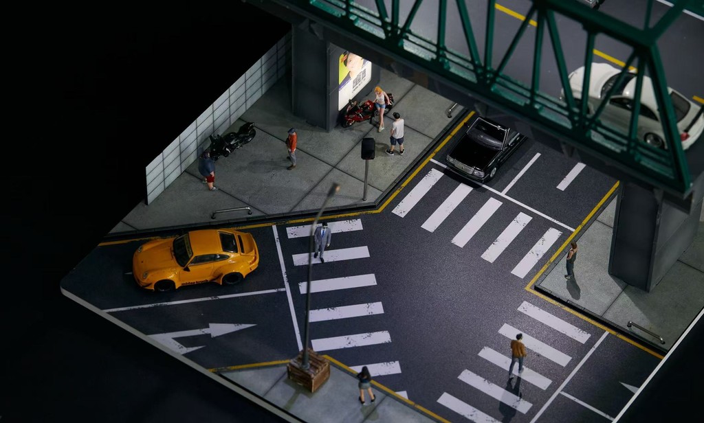 You&Car 1/64 CITY BRIDGE OVERPASS Diorama | Shopee Malaysia