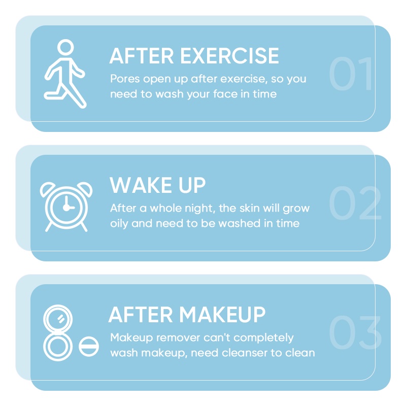 ROREC SADOER Aloe Vera Refreshing Cleansing Face Mousse Deep Cleansing Dirt Cleansing Non ...