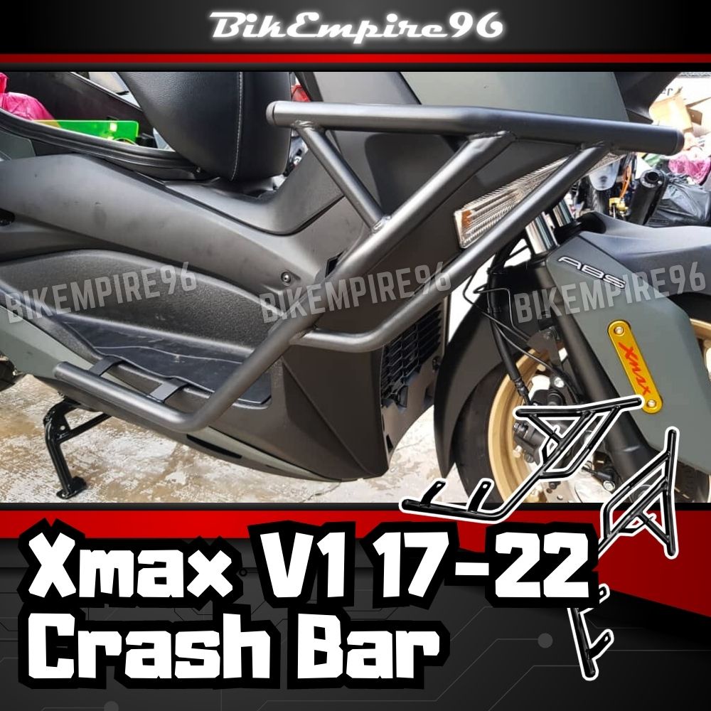 Yamaha Xmax V1 17-22 Crash Bar Frame Protector Guard | Shopee Malaysia