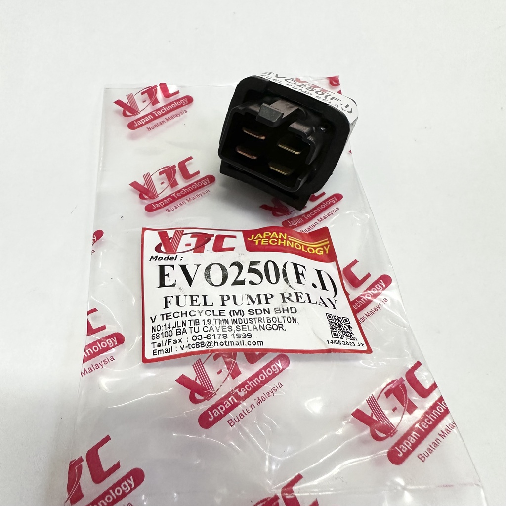 SYM EVO250 EVO-250 EVO 250 FUEL PUMP RELAY VTC | Shopee Malaysia