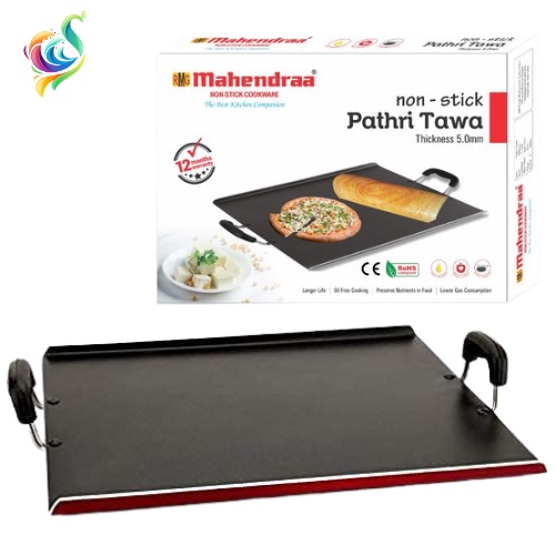 MAHENDRAA 5MM Non Stick Pathri Tawa Tickness Large Rectangle Dosa Tosao ...