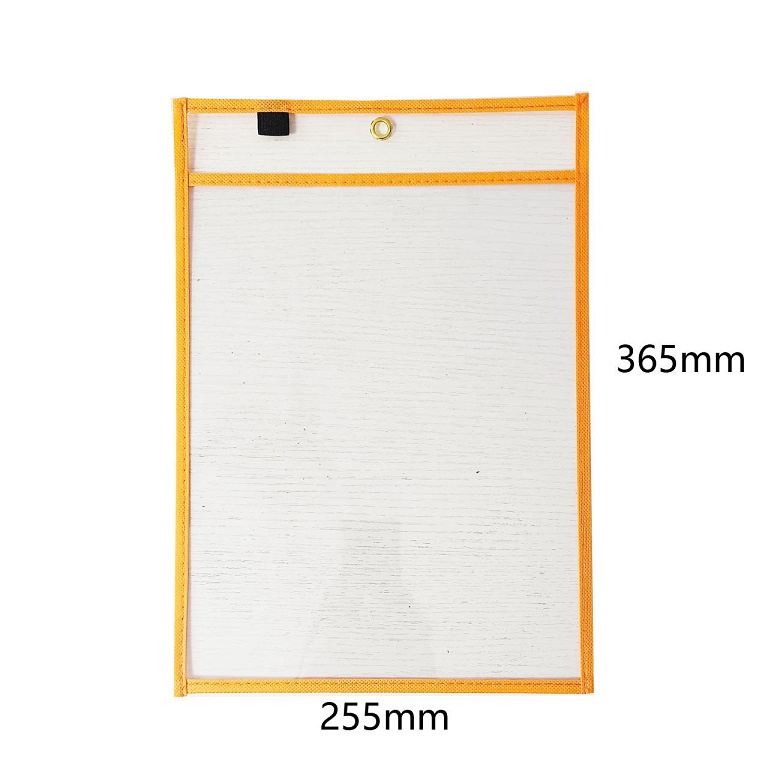 Dry Erase Pocket Whiteboard Marker Pen Erasable A4 PVC File ...