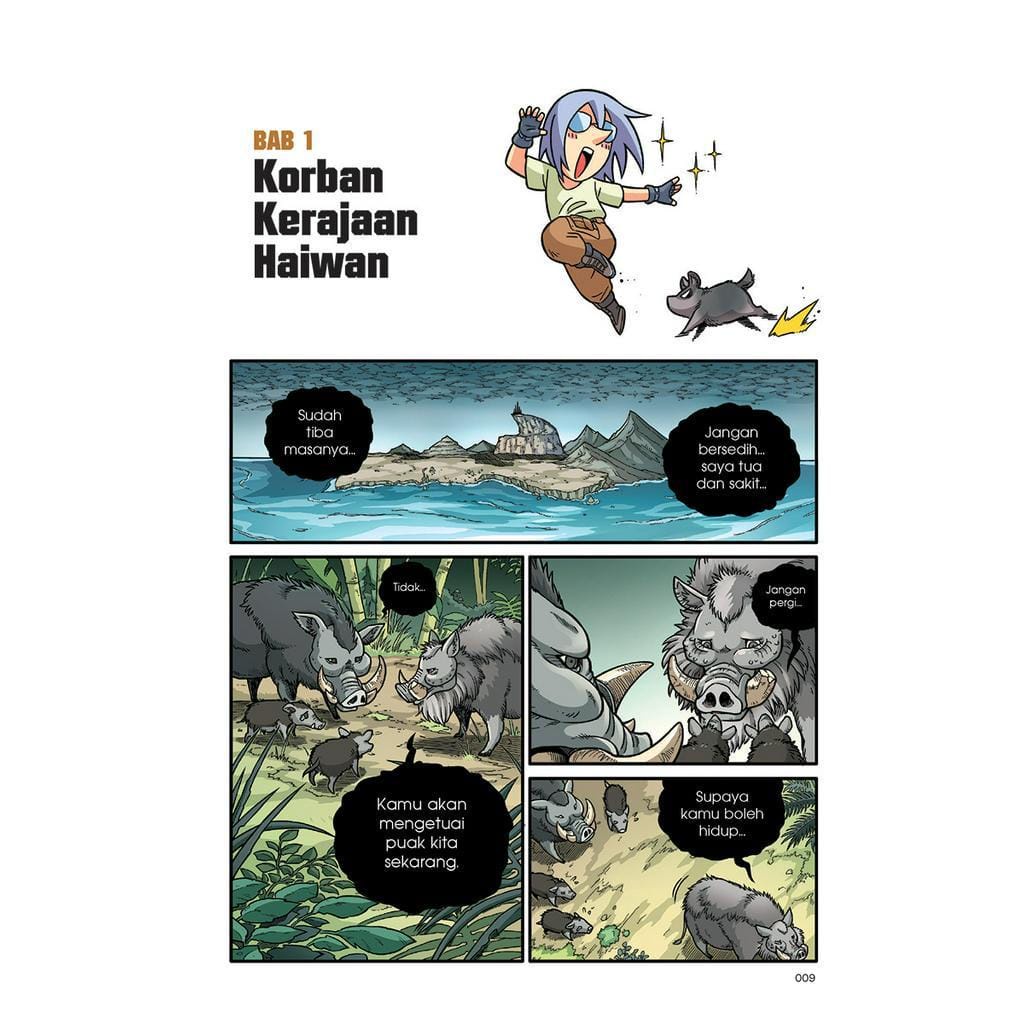 SIRI X-VENTURE DUNIA HAIWAN Ⅱ R01 - R12 & OLIMPIK & OLIMPIK 2.0 KOMIK ...