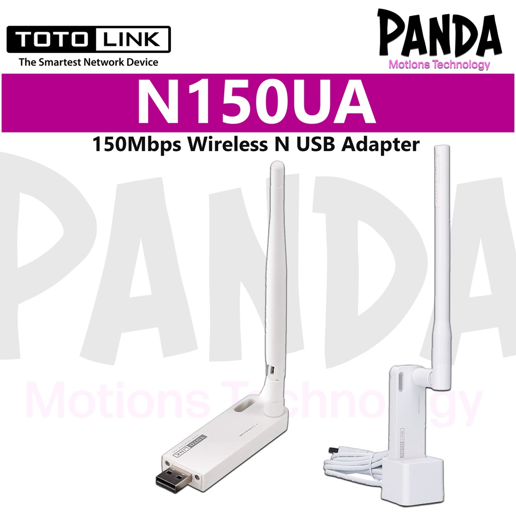 [CLEAR STOCK] Totolink 150Mbps Wireless N USB Adapter (N150UA) | Shopee ...