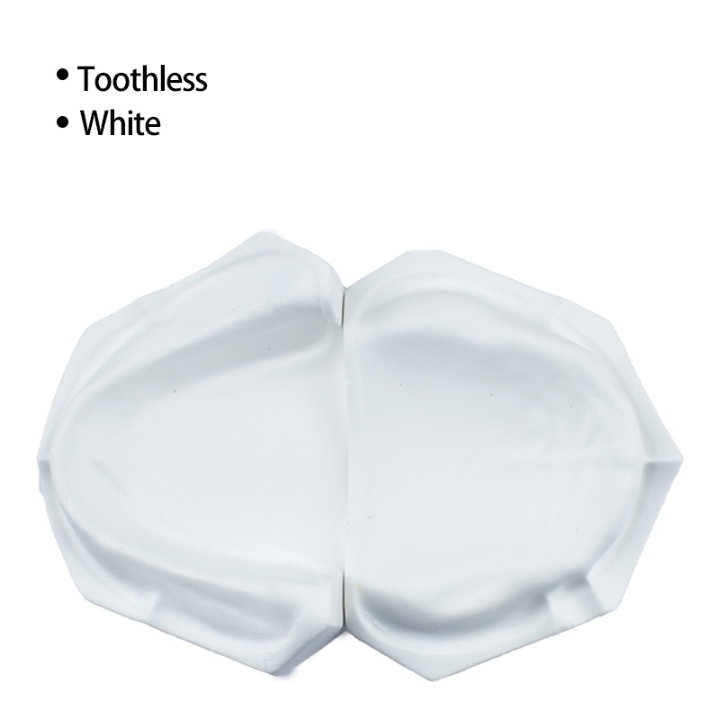 Dental Material Dentures Standard Plaster Model Have Teeth Toothless ...