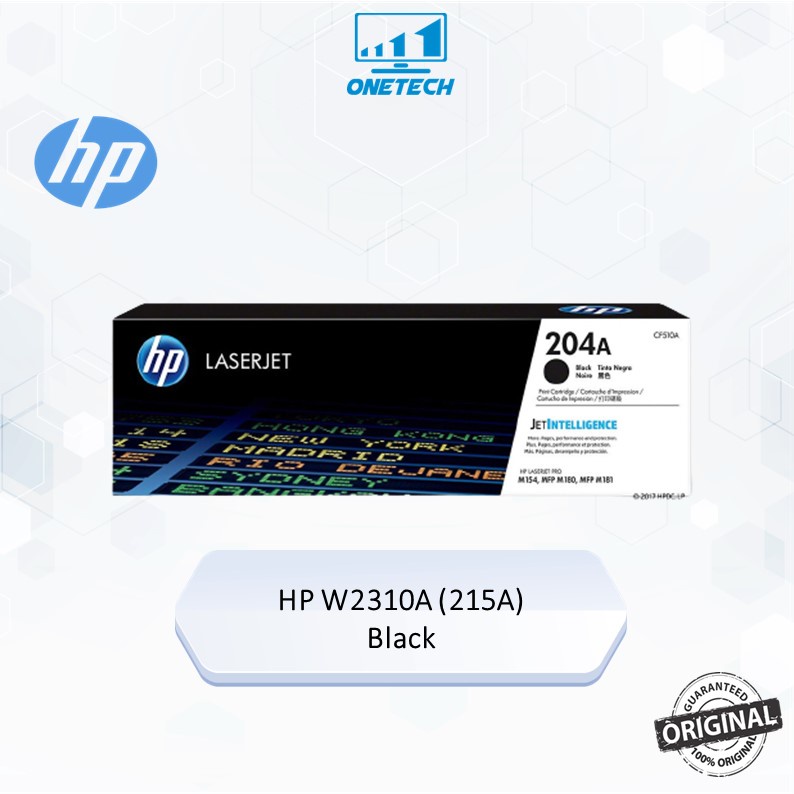 HP 215A Black/Cyan/Yellow/Magenta W2310A/W2311A/W2312A/W2313A Original ...
