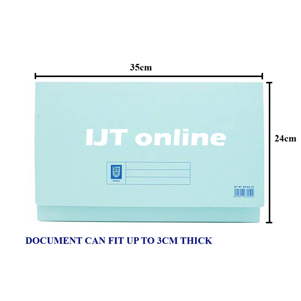 Lion File MF603 Manila Pocket FIle / Manila Hard Card Document Holder ...