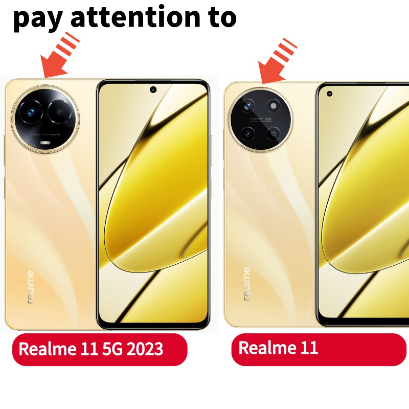 Realme 11 5G 11x 12 12x 2023 Full Cover Tempered Glass Flim Front Film Back Lens Glass For ...