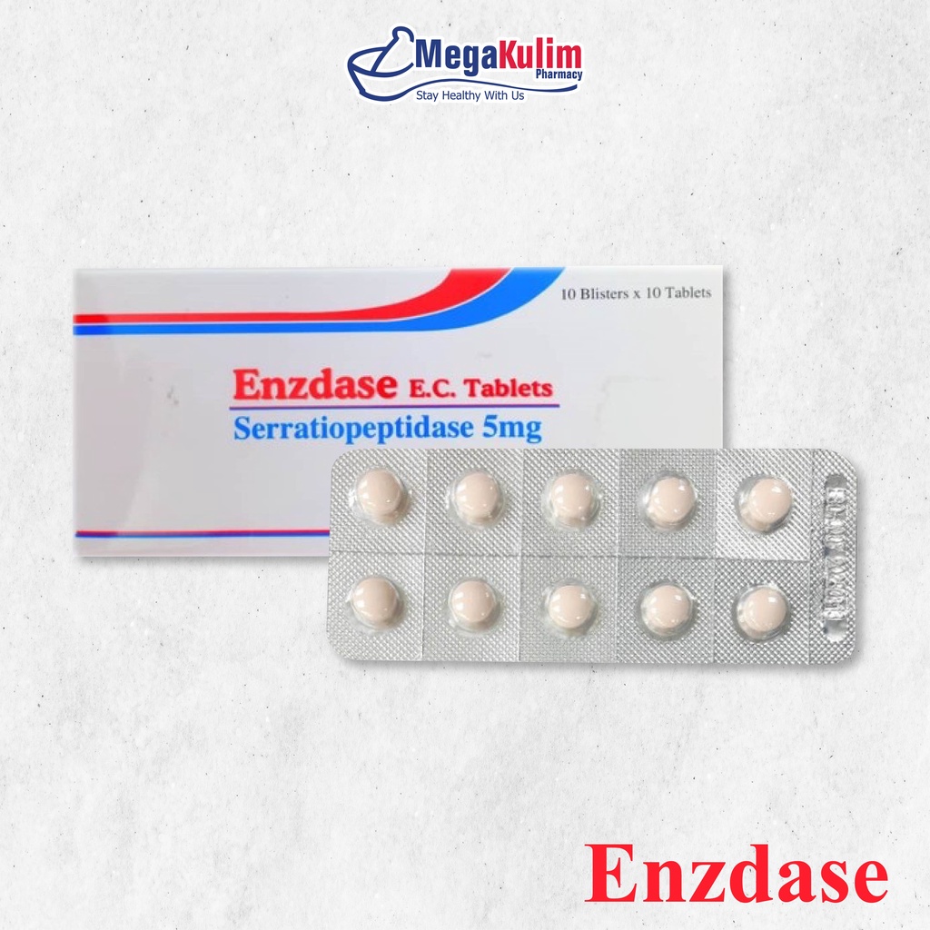 Enzdase EC Tablet 5mg (Box /Strip) | Shopee Malaysia
