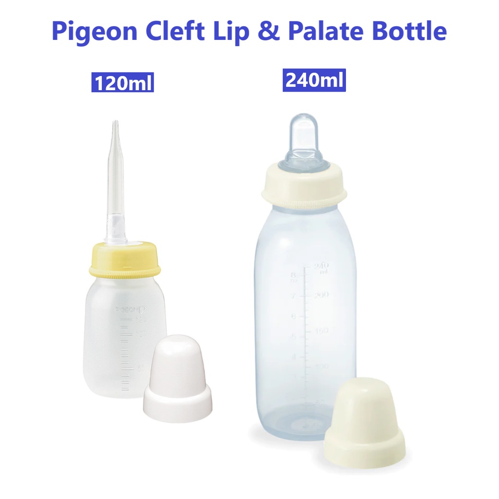 Pigeon Feeder With Long Silicone Nipple / Nursing Bottle For Cleft Lip ...