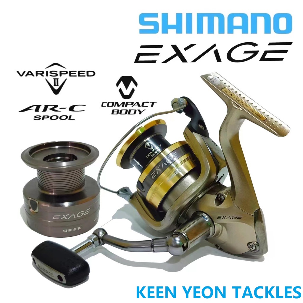 SHIMANO EXAGE FISHING REEL (SPINNING) | Shopee Malaysia