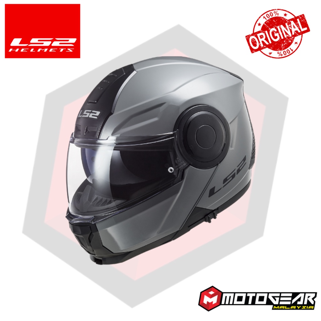 LS2 FF902 Scope Modular Helmet Nardo Grey | Shopee Malaysia