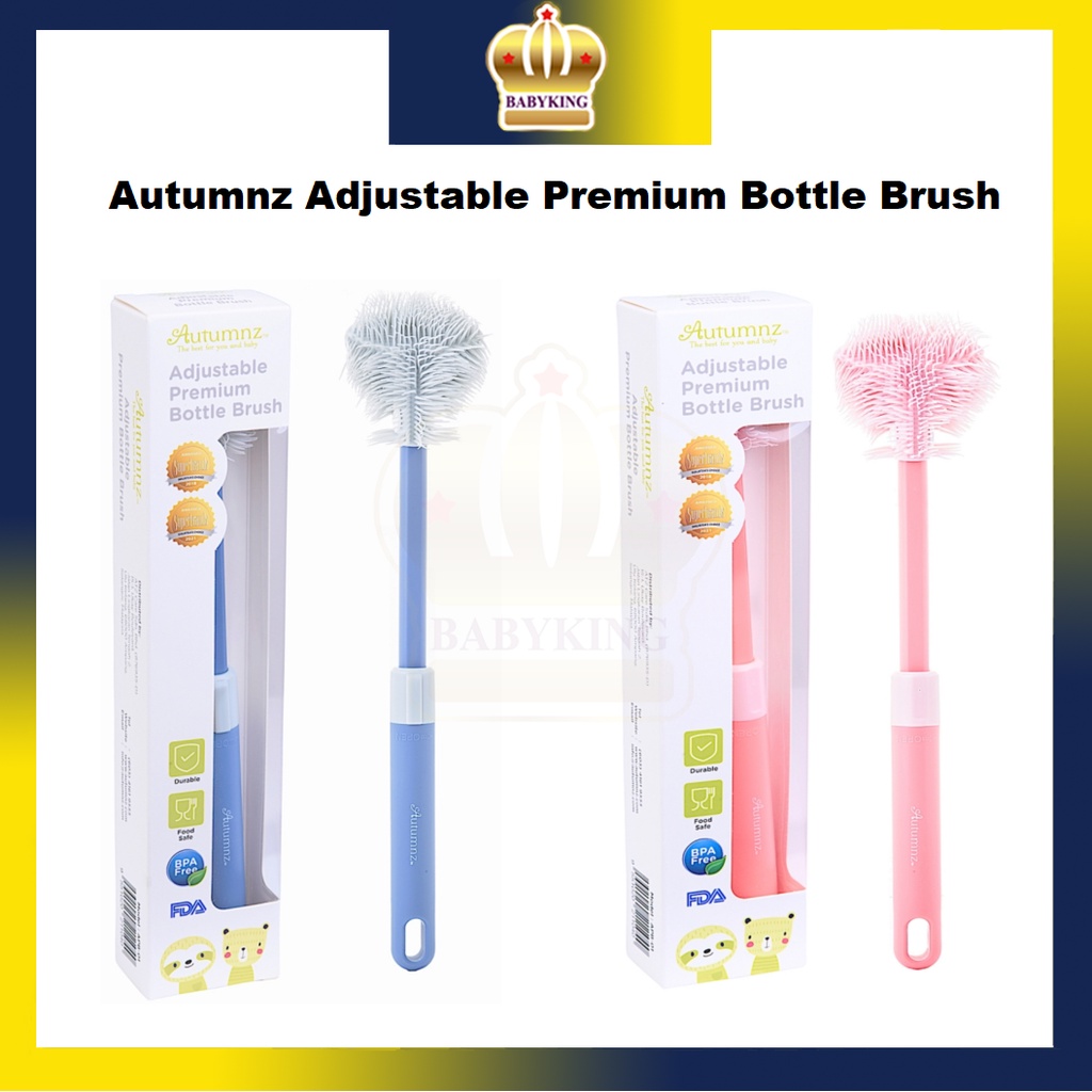 Original Autumnz Adjustable Premium Bottle Brush Berus Botol Cleansing ...