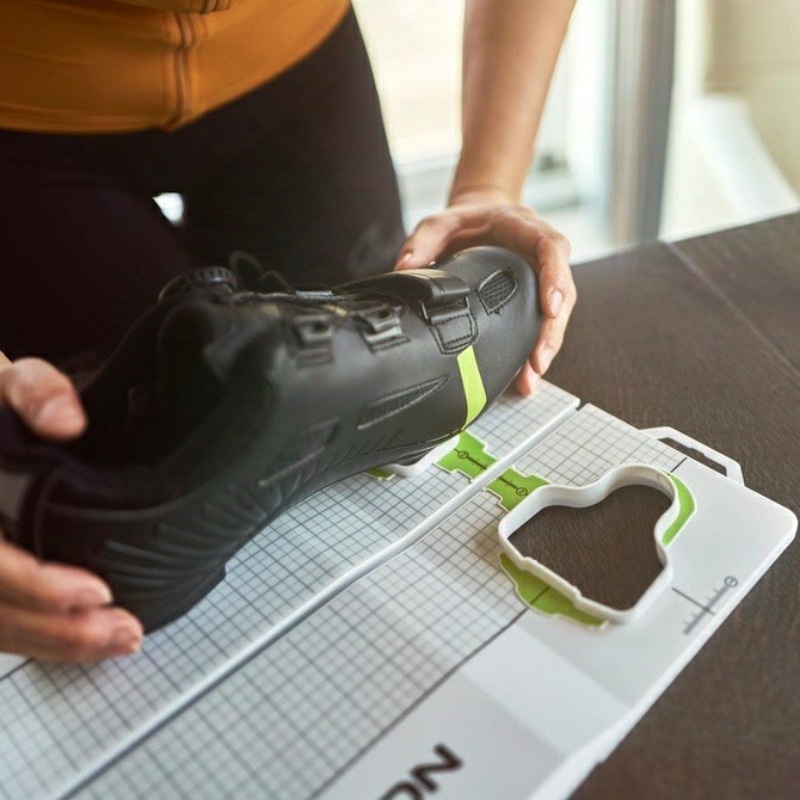 Mountain Road Bike Lock Shoe Measuring Tools Fit SPD/KEO Cleats ...