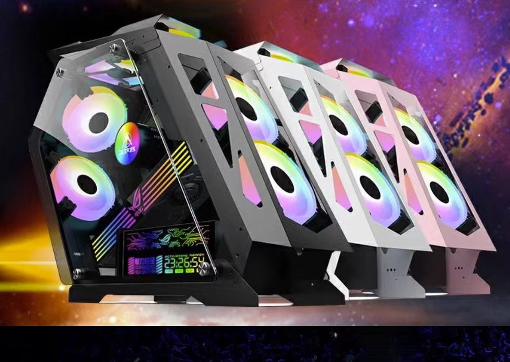 Xiao Ka Gaming Casing Black White Pink Gaming Concept Casing Alien ...