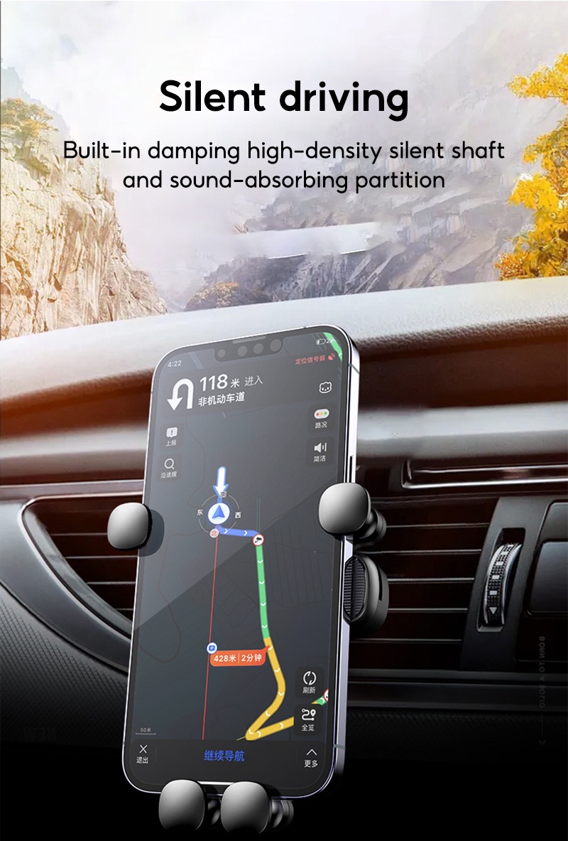 TBTIC Car Phone Holder Air Vent Aircond (4.7-6.9") | Shopee Malaysia