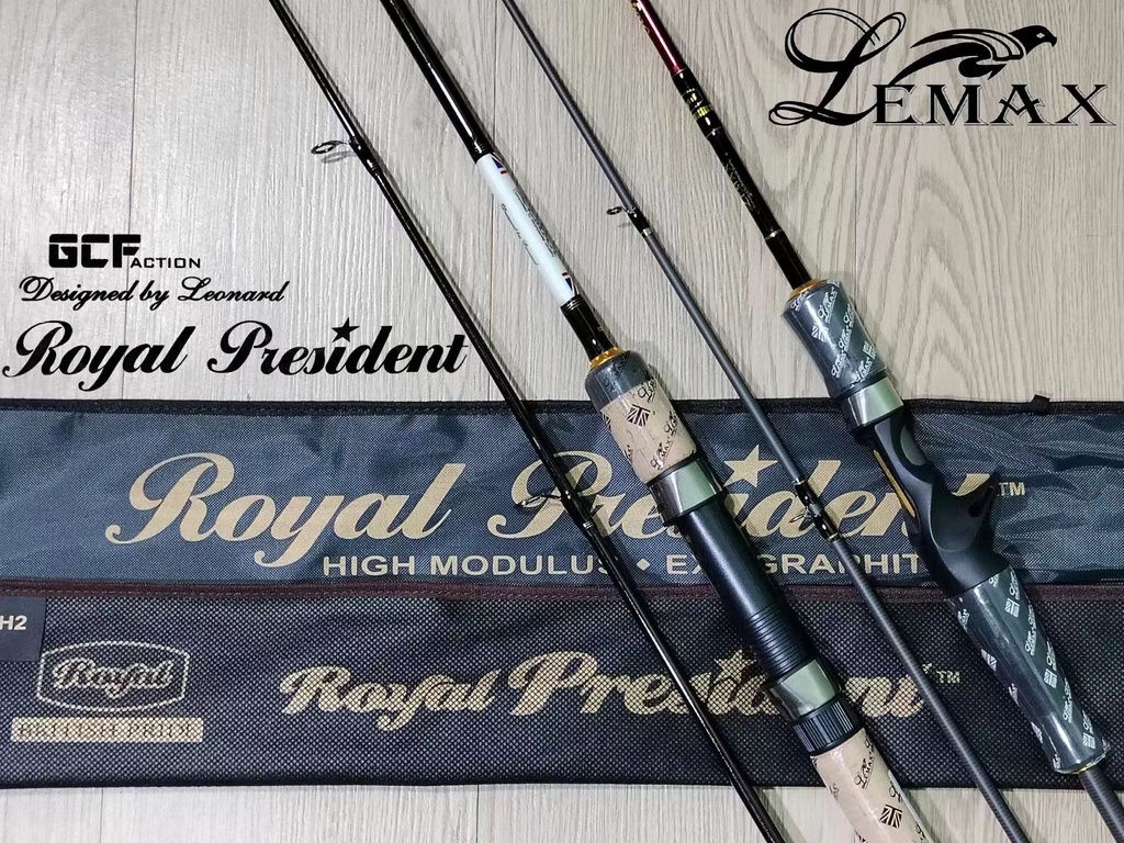 LEMAX ROYAL PRESIDENT SPINNING/ BAITCASTING(BC) ROD | Shopee Malaysia