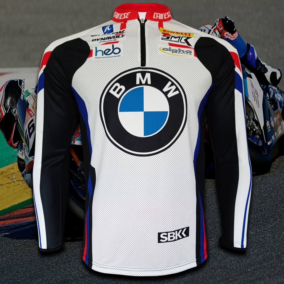 MotoGP BMW Motorrad T-Shirt Long Sleeve Shirt Big Bike Bm Dubw WB0006 ...
