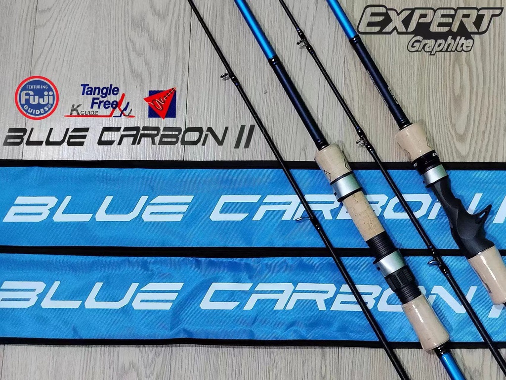 EXPERT GRAPHITE BLUE CARBON II ROD | Shopee Malaysia