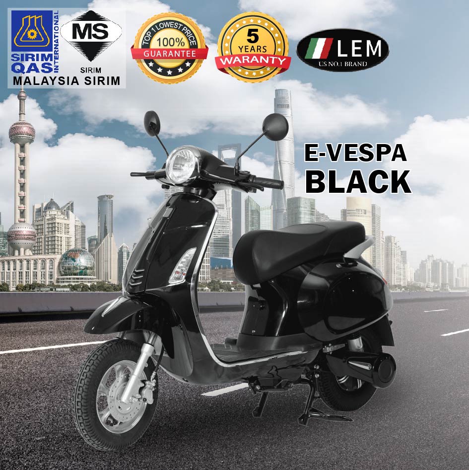 ★LEM★ NEW !!! E-Vespa - electric bike/electric scooter | Shopee Malaysia