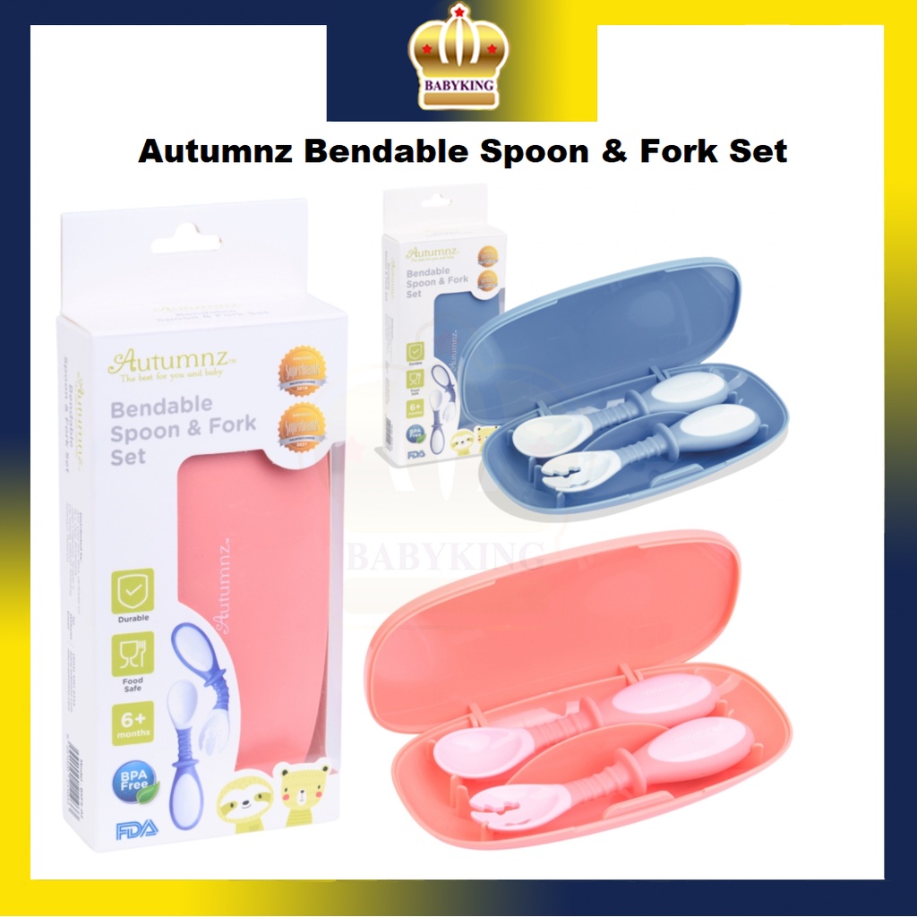 Original Autumnz Bendable Spoon and Fork Set Sudu Garpu | Shopee Malaysia