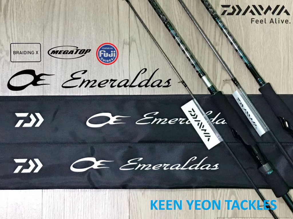 DAIWA 24' EMERALDAS BT / EGING FISHING ROD | Shopee Malaysia