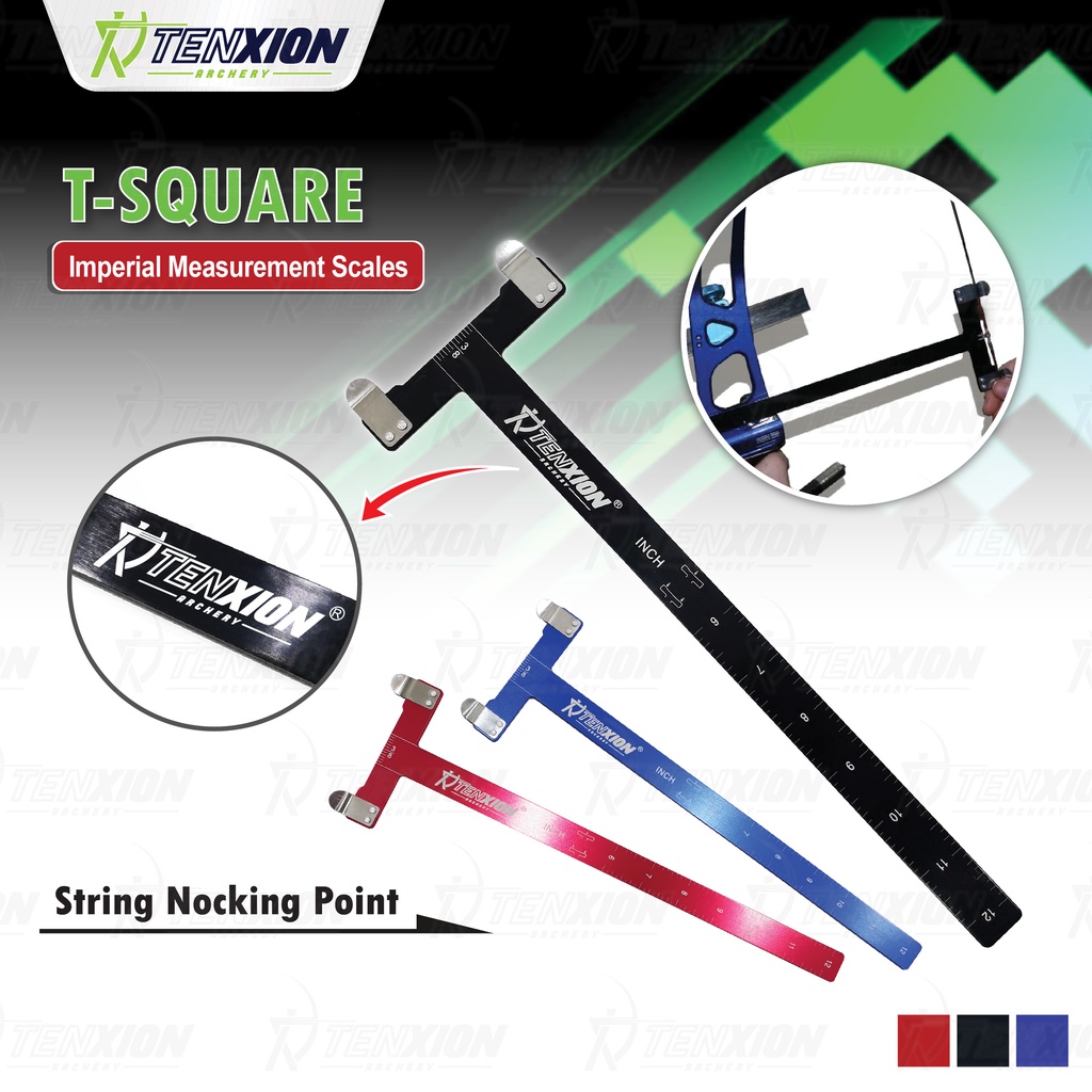 TenXion Archery T Square Ruler Measurement Tool Recurve Compound Bow ...