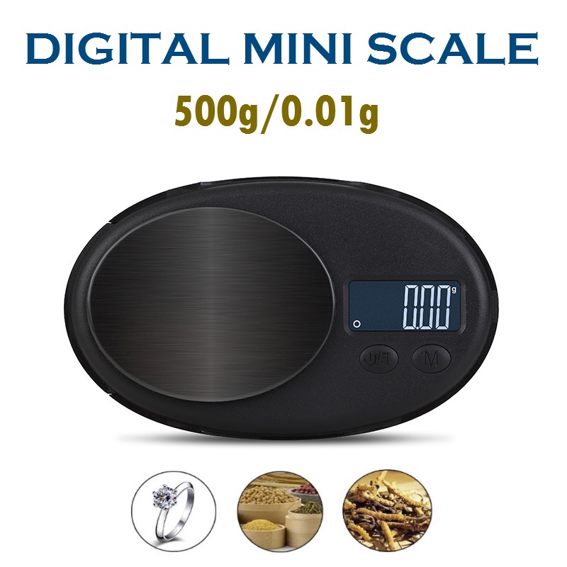 Professional Digital Mini Scale 500g/0.01g Weighing Gram NBW Series ...
