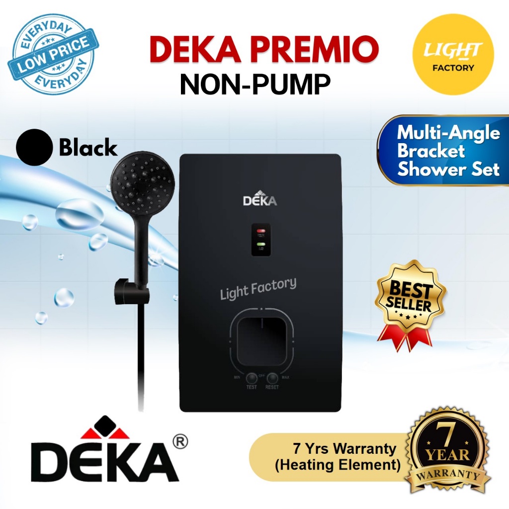 🔥NEW🔥DEKA PREMIO | FANZO Non-Pump Water Heater Instant Heat Water ...