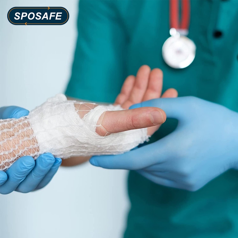 SPOSAFE 1 Roll Net Tubular Bandage for Wrist Forearm Elbow Knee Injury ...