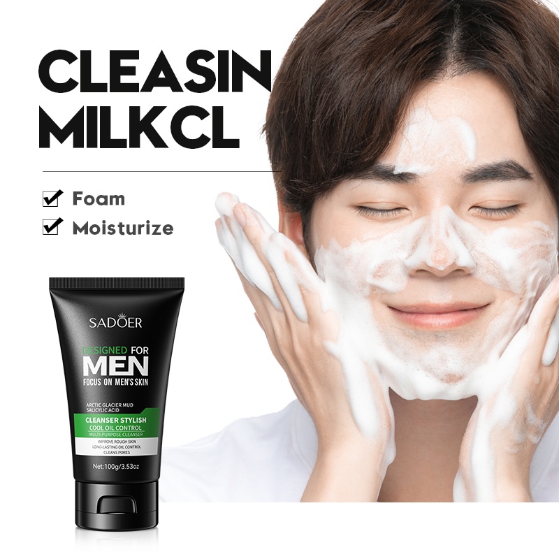Rorec Sadoer Designed Focus On Men Cleanser Cool Oil Control Multi ...