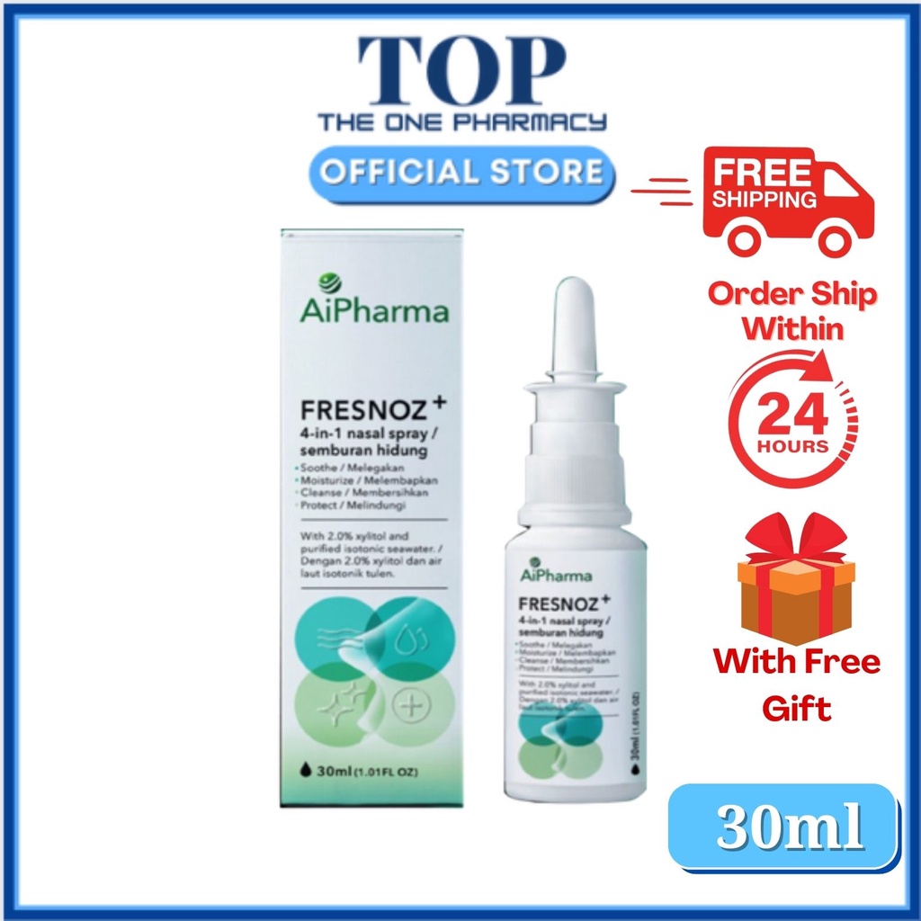 AiPharma Fresnoz+ 4-In-1 Nasal Spray 30ML | Shopee Malaysia