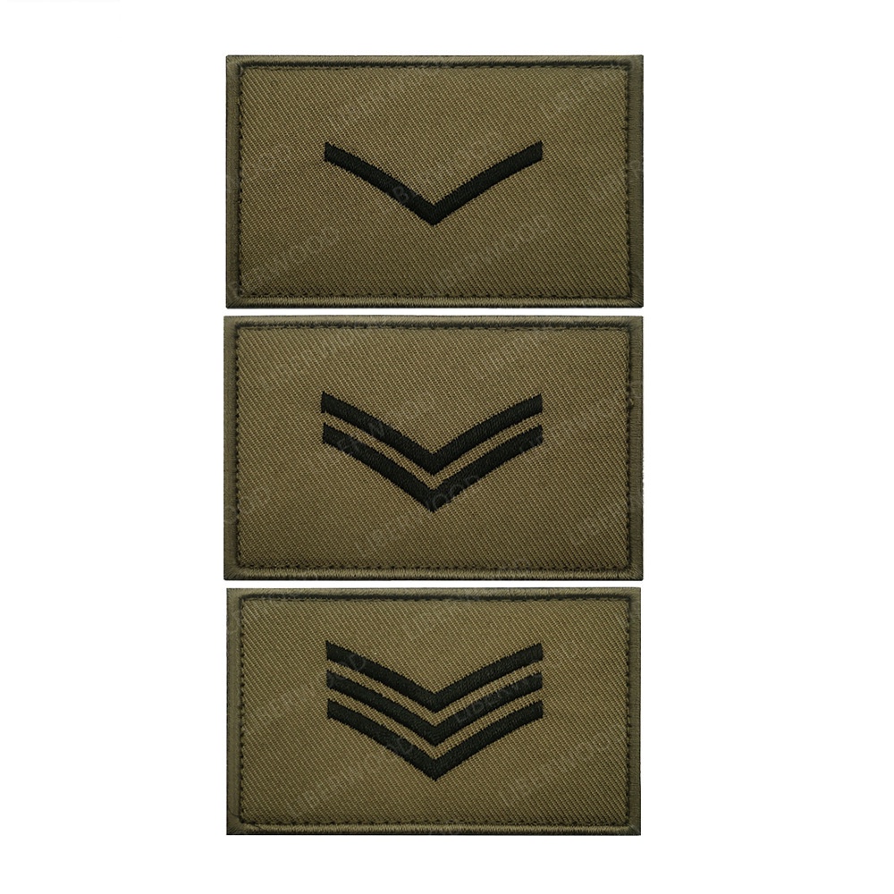 LIBERWOOD Chevrons Sergeant Stripes US Army Infrared Reflective IR ...