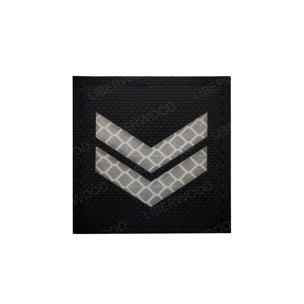 LIBERWOOD Chevrons Sergeant Stripes US Army Infrared Reflective IR ...