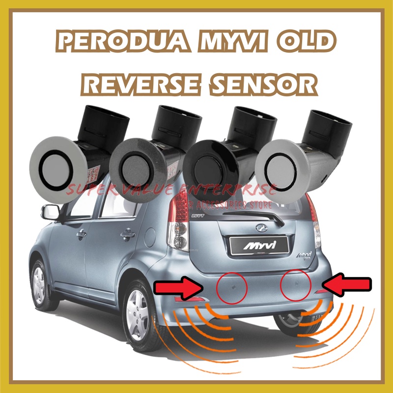 Perodua Myvi Axia Alza Lagi Best Reverse Sensor Parking Sensor | Shopee ...