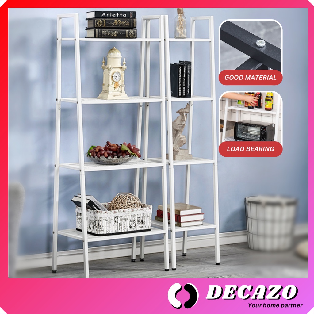 Rak Besi Serbaguna 4 Tier Multipurpose Shelf Shelves Rack Living Room ...