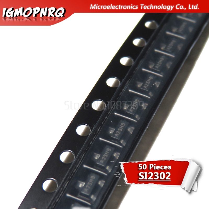 50PCS SI2302 SI2307 SI2301 SI2305 SI2306 SOT23 SI2300 SI2304 SI2308 ...