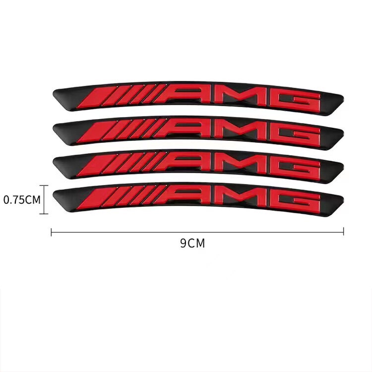 Car Sticker Mercedes AMG Decal Emblem Badge for Benz All | Shopee Malaysia