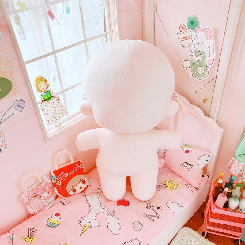 20cm Body Glossy Doll Humanoid Doll Cute Humanoid Cotton Doll Plush Toy ...