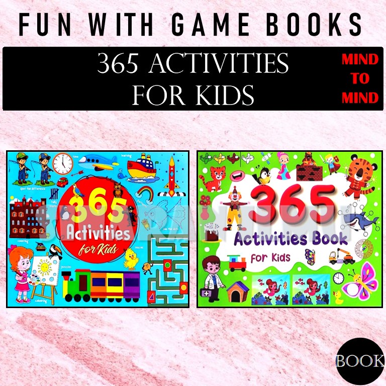 365 ACTIVITIES FOR KIDS GAME BOOK MAZES,PUZZLE,PATTERNS,LEARING ...