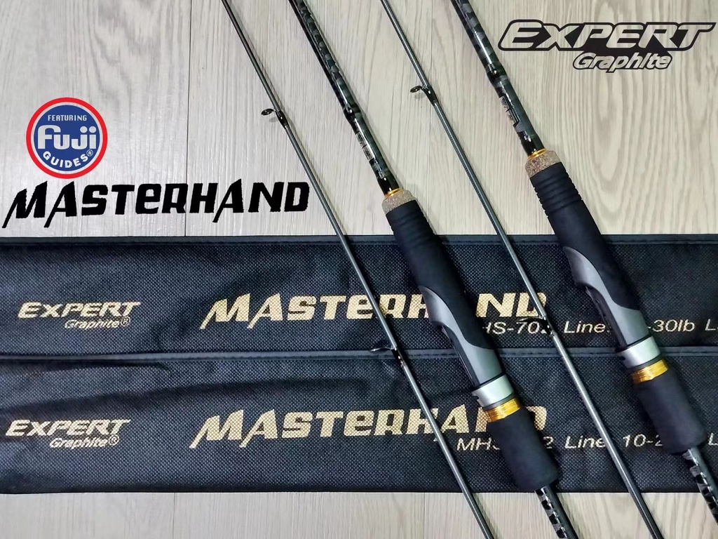 ⭐EXPERT GRAPHITE MASTERHAND SPINNING FISHING ROD | Shopee Malaysia
