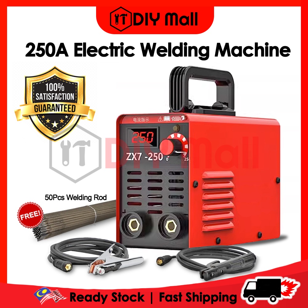DIYMALL 250A Welding Machine 220V Arc Welding Machine Inverter MIG MMA ...