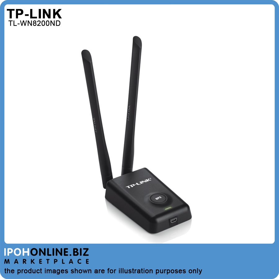 TP-Link TL-WN8200ND 300Mbps High Power Wireless USB Adapter with Long ...